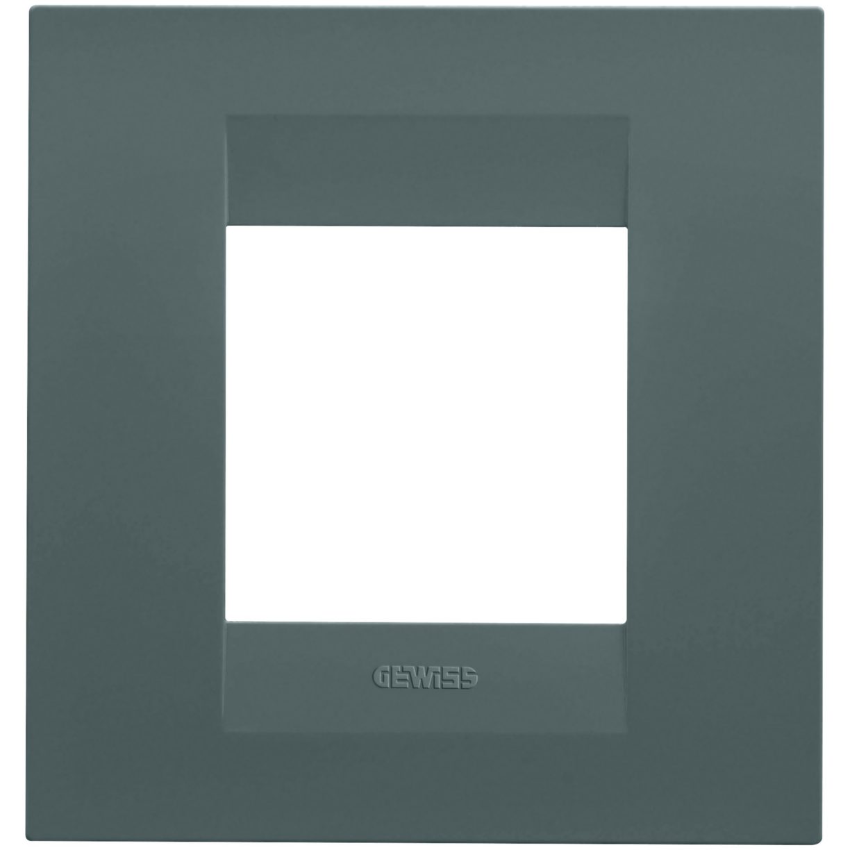 GEO INTERNATIONAL PLATE - IN PAINTED TECHNOPOLYMER - 2 MODULES - TEAL ...