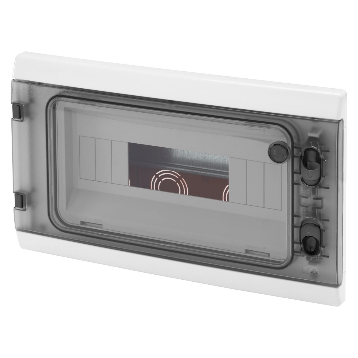 WATERTIGHT FLUSH-MOUNTING MODULAR ENCLOSURE - 12 MODULES - IP55 GREY ...