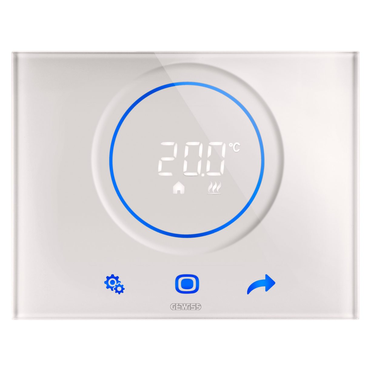 THERMOSTAT THERMO ICE - KNX/EASY - FLUSH MOUNTING - NATURAL BEIGE - CHORUSMART | Gewiss