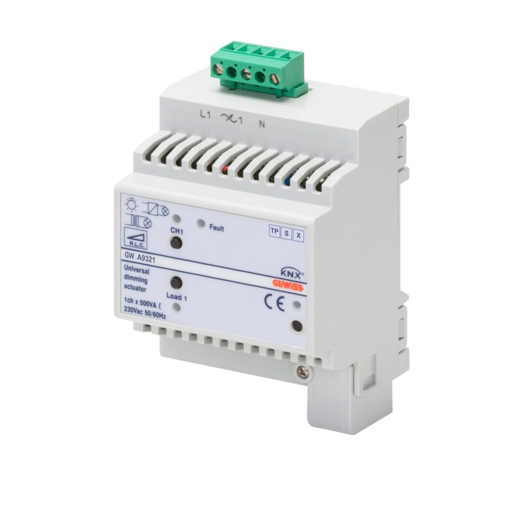UNIVERSAL DIMMER KNX SEC 1 CH 500W DIN | Gewiss