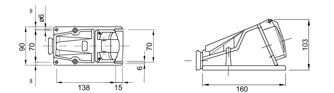 G GW62482 5P 16A 380-415v 90 ° á zó IP44 3P+N+E €2.49 etehadsanat.com